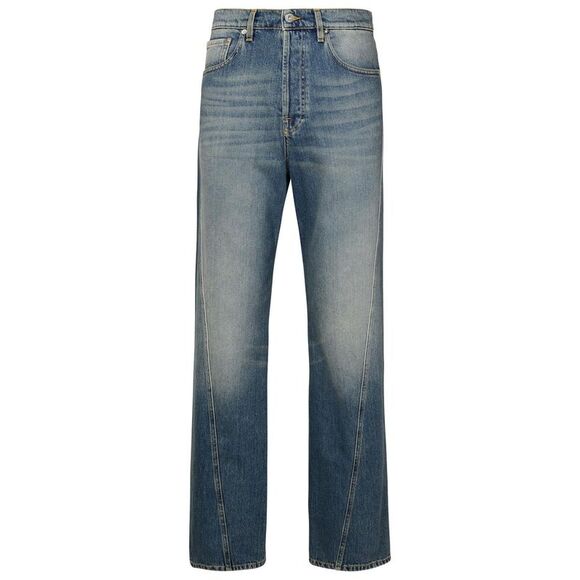 Lanvin | Jeans | Lanvin Blue Cotton Jeans | Poshmark